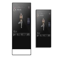 China 43 Inch Smart Fitness Mirror with Android 7.1 RK3288 and Customized Brightness LCD Advertising Display for sale