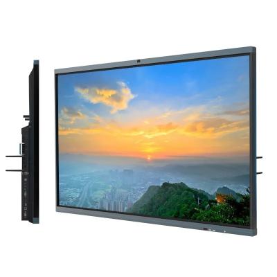 China 75 Inch Infrared Touch Smart Touch Screen Interactive Flat Panel ROHS Approved for Meeting Rooms for sale