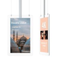 China 55 Inch Dual Screen High Brightness Advertising Display LCD Player with 1500 Nits Brightness for sale