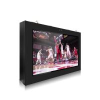 China 43 Inch Wall Mounted Outdoor Advertising Screen Display With 2500cd/m2 Brightness and 4G Network Android for sale