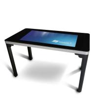 China 55 Inch Multi Touch Interactive Touch Screen Table with 350nits Brightness for Office and Gaming for sale