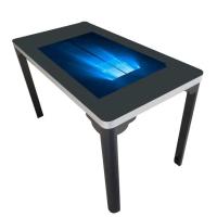 China 55 Inch Multi Touch Interactive Touch Screen Table with 350nits Brightness for Office and Gaming for sale
