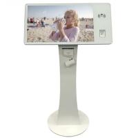 China 22 Inch Capacitive Touch Screen Self Service Kiosk with QR Code Scanner and Customizable Options for sale