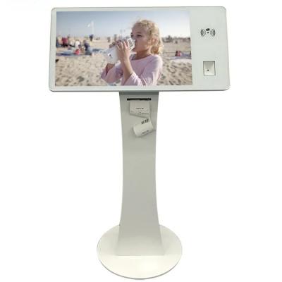 China 22 Inch Capacitive Touch Screen Self Service Kiosk with QR Code Scanner and Customizable Options for sale