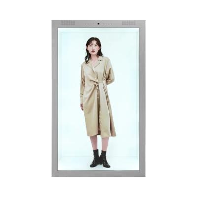 China 86 Inch Touch Screen Transparent LCD Showcase with 1920 x 1080 Resolution for Advertising Display for sale