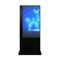 China 55 Inch Transparent Touch Screen Monitor with Android Video Player and Infrared 10 Touch Technology for sale