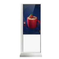 China 55 Inch Transparent Touch Screen Monitor with Android Video Player and Infrared 10 Touch Technology for sale