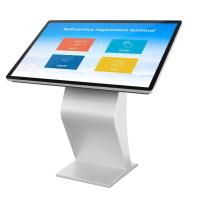 China Metal Enclosure Touch Screen Digital Kiosk with 1920x1080 Resolution and Built-In Speakers for sale