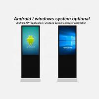 China 49inch Touch Screen Digital Kiosk with Intel Core I3 Processor and Windows 10 OS for Interactive Self-Service for sale