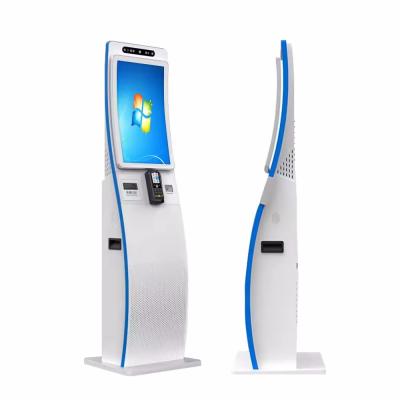 China 22inch/32inch Touch Screen Self Service Kiosk with Customizable Software and Multi-Payment Support for Automated Service Stations for sale