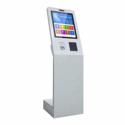 China 21.5 Inch Customized Low Maintenance Touch Screen Self Service Kiosk with Interactive Kiosk System for sale