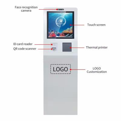 China 19inch Touch Screen Digital Kiosk with Intel Core I3 Processor and Windows 10 for Interactive Self-Service for sale