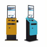 China Self Service Billing Kiosk Touch Screen Monitor with 1920 X 1080 Resolution and Wide Temperature Range (-10°C~60°C) Featuring Multiple Inputs (HDMI, VGA, USB) for sale
