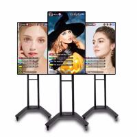 China High Contrast LCD Advertising Display with 178° Viewing Angle and 110-240V Power Supply for Commercial Digital Signage for sale