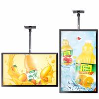 China 43 Inch LCD Advertising Display with 178° Viewing Angle 3000:1 Contrast Ratio and 125W Power Consumption for sale