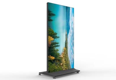 China 75 Inch LCD Advertising Display with 178° Viewing Angle 450cd/m2 Brightness and 3000:1 Contrast Ratio for Commercial Digital Signage for sale