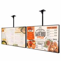 China High Brightness Advertising Display with 3000 Nits Brightness for Window Digital Signage Featuring Wide Temperature Range and Hang Installation for sale