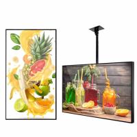 China High Brightness Advertising Display with 3000 Nits Brightness for Window Digital Signage Featuring Wide Temperature Range and Hang Installation for sale