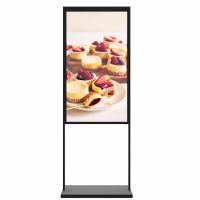 China 2000-3000 Nits Brightness 4K Window Advertising Display With Wide 178° Viewing Angle and WiFi Connectivity for sale