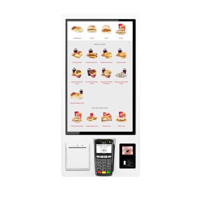 China 21.5 Inches Self Service POS System with Credit/Debit Card Payment and Barcode Scanner for sale