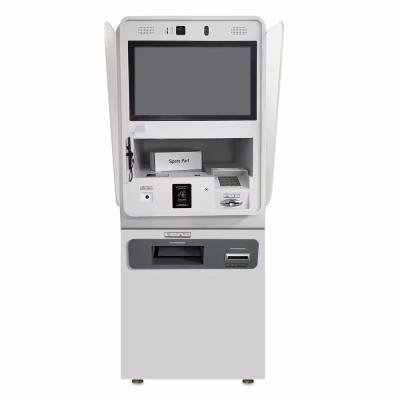 China Metal Self Ordering Kiosk with 178° Viewing Angle and 58mm/80mm Receipt Printing for High Security Transactions for sale