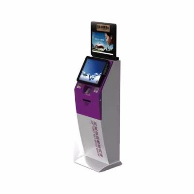 China Customizable Branding Dual Payment Self Ordering Kiosk with 17/19-inch LCD Touch Screen for Hotels and Cinemas for sale