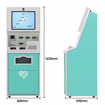 China Versatile Self Ordering Kiosk with Optional Voice Recognition Built-In 1D/2D Scanner and Contactless IC Card Reader for sale
