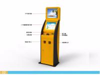 China Windows 10 Self Service POS System with Barcode Scanner and 21.5/24/27 Inches Touch Screen Kiosk for sale