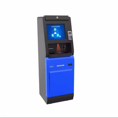 China Self Checkin Kiosk with Barcode Scanner LED Lights and Disorder Card Issuance for Efficient Self Service for sale