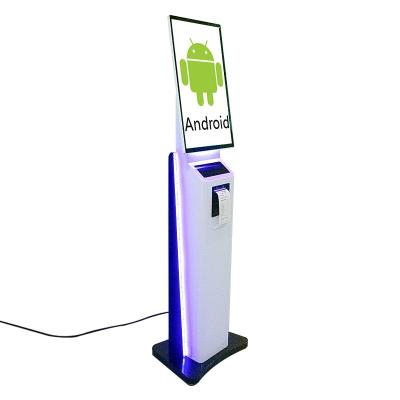 China 23.8/32 Inch Self Ordering Kiosk with Facial Recognition and Metal Case Touch Screen Kiosk for sale