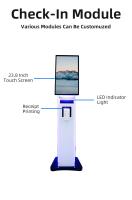 China 23.8/32 Inch Self Ordering Kiosk with Facial Recognition and Metal Case Touch Screen Kiosk for sale