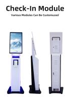China 23.8/32 Inch Self Ordering Kiosk with Facial Recognition and Metal Case Touch Screen Kiosk for sale