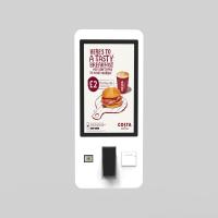 China 32 Inch LCD Display Wall Mount Self Ordering Kiosk with 3-Year Warranty for Fast Food and Retail for sale