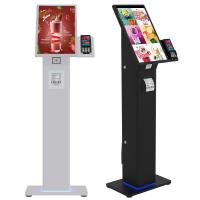 China 10-Point Capacitive Touch Self Ordering Kiosk with 1920X1080 Resolution and Multi-Language Support for sale