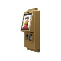 China 24 Inch Capacitive Touch Screen Self Ordering Kiosk with 1920X1080 Resolution and Wall Mounted Design for Indoor Food Ordering for sale