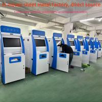 China Self Checkout Kiosk with Capacitive Touch 10 Point Screen Cash Acceptor and Card Dispenser TFT LCD Display for sale