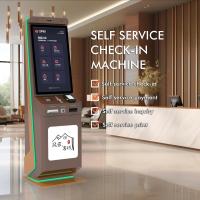 China Hotel Self Check-In Kiosk with QR Code Payment and Touch Screen for Floor Standing Self Service for sale