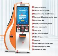 China 21.5/32 Inch Touch Monitor Self Checkin Kiosk with Android/Windows OS and WiFi/Ethernet/Bluetooth/3G/4G Connectivity for sale