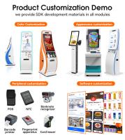 China 21.5/32 Inch Touch Monitor Self Checkin Kiosk with Android/Windows OS and WiFi/Ethernet/Bluetooth/3G/4G Connectivity for sale