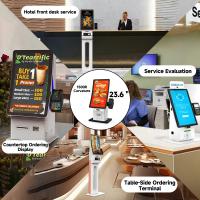 China Self Checkin Kiosk with 10-Point Capacitive Touch, 1920X1080 Resolution LCD Display and Cloud-Based CMS for Interactive Self Service for sale