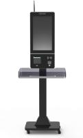 China 10-Point Capacitive Touch Screen Self Ordering Kiosk with 1920x1080 Resolution and Wall Mount for sale