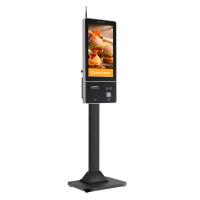China 10-Point Capacitive Touch Screen Self Ordering Kiosk with 1920x1080 Resolution and Wall Mount for sale