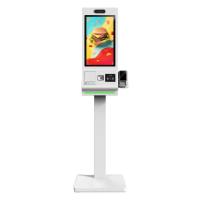 China 21.5/23.8/32 Inch Floor Standing Self Ordering Kiosk with SDK Android/Windows OS Touch Screen Payment Kiosk for Supermarket for sale
