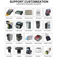 China Self Service Kiosk with Capacitive Touch 10 Point Screen Custom Color and Floor Standing Wall Mounting Counter Top Installation for sale
