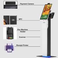 China Fast Food Self Checkin Kiosk with Capacitive Touch 10 Point Screen 1920X1080 Resolution and Facial Recognition for Restaurants for sale
