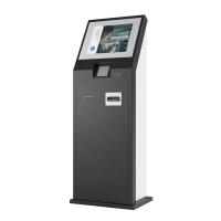 China Commercial Self-Service Kiosk with Capacitive 10 Point Touch Screen 1920X1080 Resolution and Stainless Steel Metal Case for sale