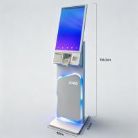China 27/32 Inch Floor Standing Touch Screen Self Service Kiosk with 1920X1080 Resolution for Self Ordering and Interactive Use for sale
