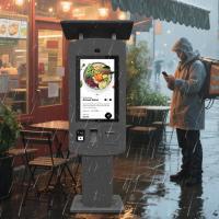 China Waterproof High-Brightness 24/7 Operation Self Service Kiosk for Outdoor Payment and Ordering for sale