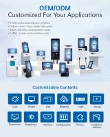 China 21.5 Inch Capacitive Touch 10 Point Self Service Kiosk with Multi-OS Support for Payment Terminal for sale