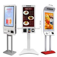 China Floor Standing Touch Screen Kiosk with 2K/4K Resolution and 60,000 Hours Lifespan for Self Service Applications for sale
